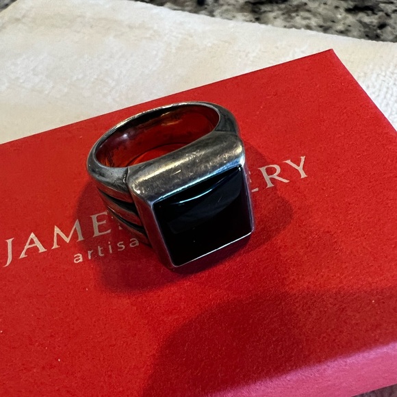 James Avery | Jewelry | Retired James Avery Onyx Ring | Poshmark